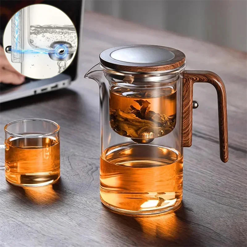 Glass Teapot with Magnetic Filter System – BeEco