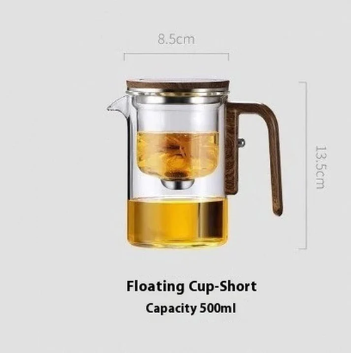 Glass Teapot with Magnetic Filter System – BeEco