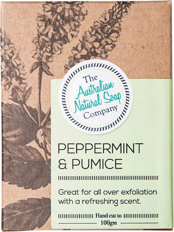 ANSC Exfoliating Soap Bar - Peppermint & Pumice– BeEco