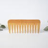 Bamboo Wide Tooth Hair Comb – BeEco