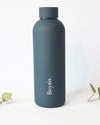 Insulated Stainless Steel Beysis Water Bottle - Navy 500ml – BeEco
