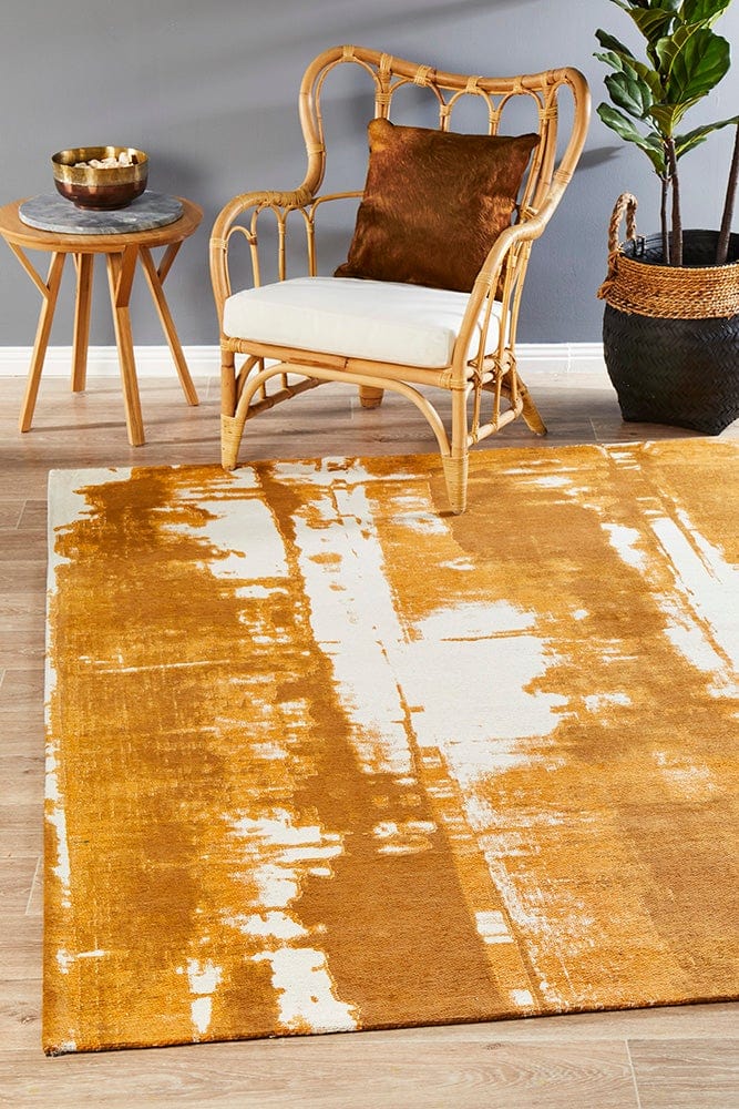 Mayur 11 Mustard Rug – BeEco