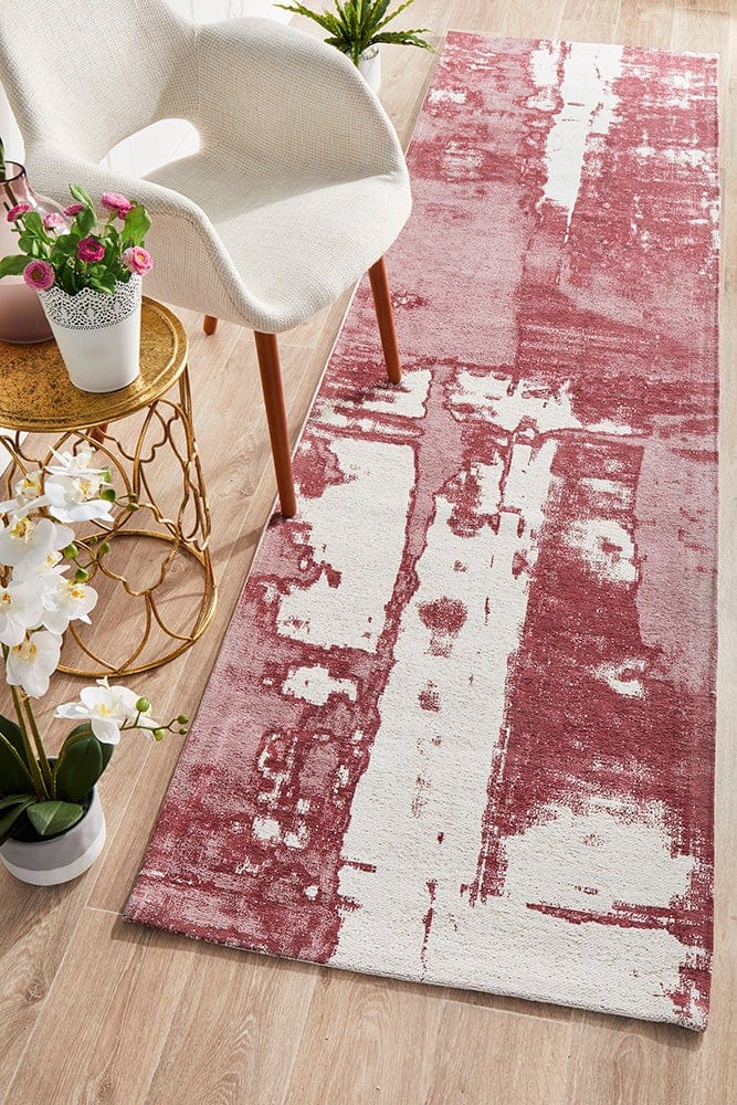 Mayur 11 Rose Runner Rug – BeEco
