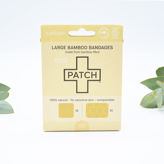Patch Natural Biodegradable Bandages - Large pack of 10 – BeEco