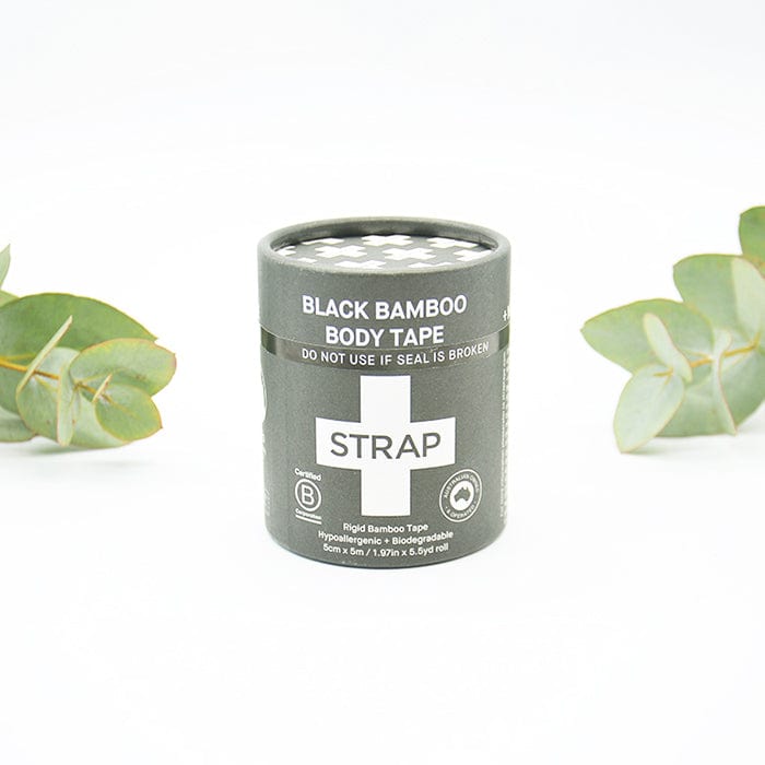 Strap Bamboo Sports Strapping Tape - Black – BeEco